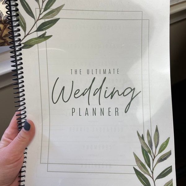 Wedding Binder Template, Wedding Planner Printable, Wedding Checklist ...