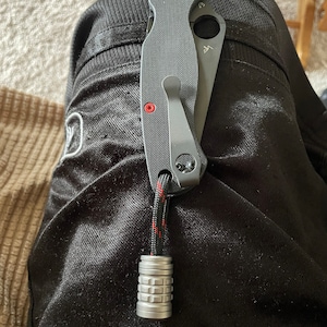 Titanium EDC Bead for / With Lanyard - Etsy