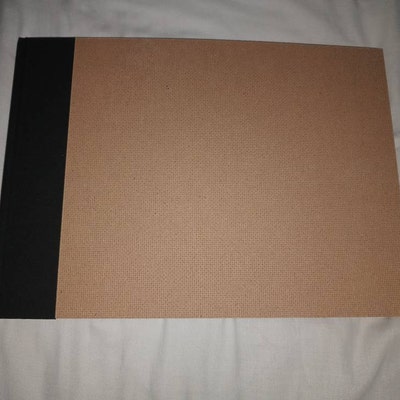 World Map Scrapbook Photo Album, Black Hardboard Covers, A4 A5, 100 ...
