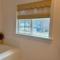 Bamboo Shades With Valance, Bamboo Fold up Shades, Designer Window ...