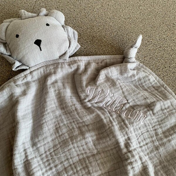 Personalised Baby Comforter Personalised Muslin Comforter Personalised ...