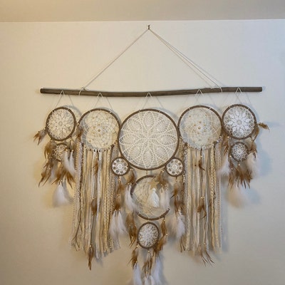 Green Leaf Macrame Tree of Life, Tree of Life Macrame Wall Hanging With ...