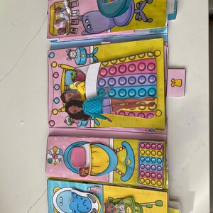 Printable DIY Project Dream Dollhouse With Paper Dolls Busy Book ...