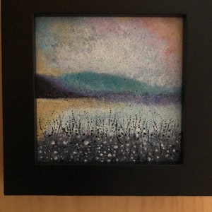 Original Art Paintings Small Mini Wood Block Birch Trees. | Etsy