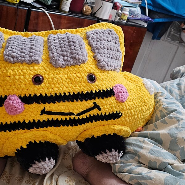 School Bus Crochet Pattern, School Bus Amigurumi Pattern, School Bus ...