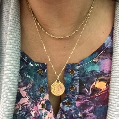 Vintage Retro Napoleon III Sovereign Ring, 18kt Yellow Gold Circa 1950 ...