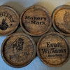 Custom Whiskey Bourbon Wooden Coasters - Free Shipping! Qty 5 Wood ...