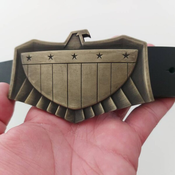 Judge Dredd Belt Buckle Mega City 1 - Etsy