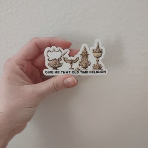 Ecce Agnus Dei Sticker Behold the Lamb of God José Campeche Latin ...