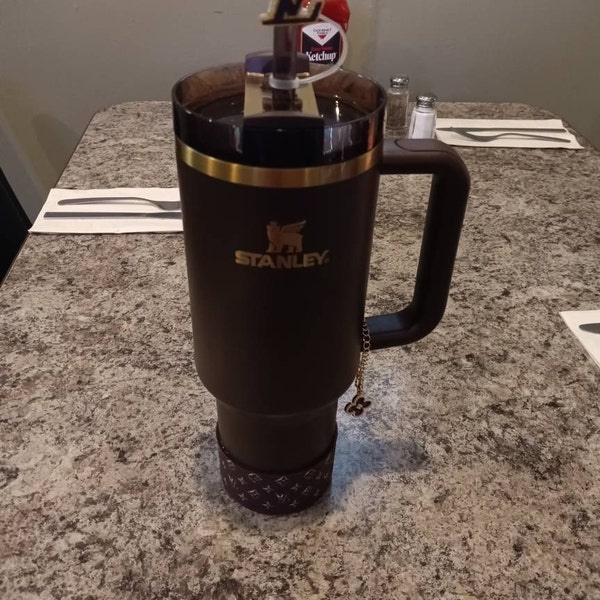 Stanley Chocolate Gold 40 Oz Authentic Quencher Custom Engraved Brown ...