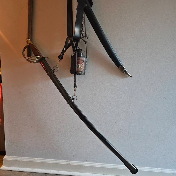 Leather Sword and Saber Belt Hanger - Etsy