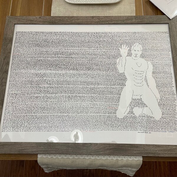 Handwritten Avengers Endgame Script Art - Etsy