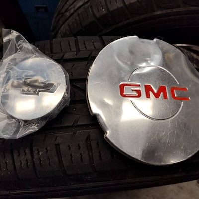 4pcs Wheel Center Cap Logo Sticker Decal Emblem 3.5 88mm CHEVY ...