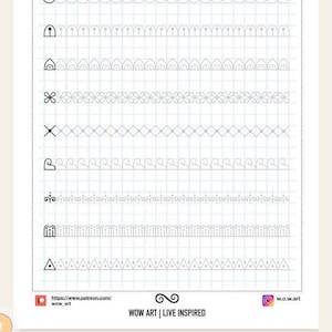 20.easy Basic Petal Patterns Training Sheets Pdf,jpeg. Mandala Art ...