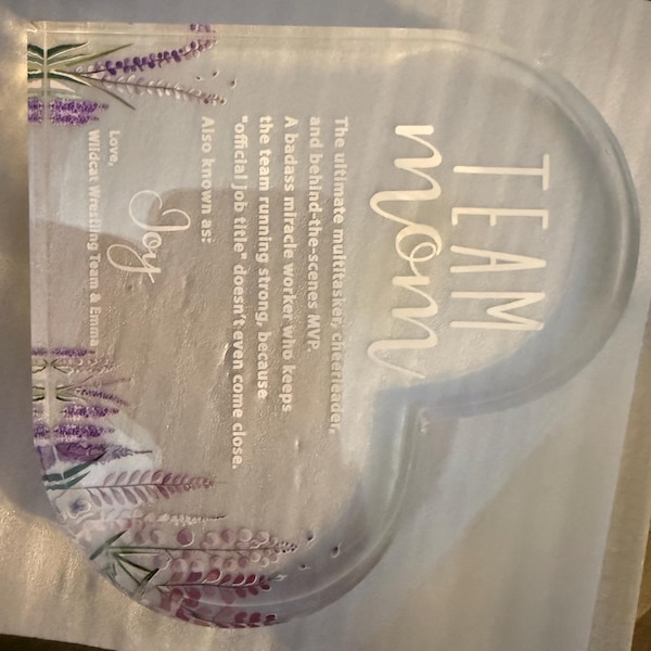 Personalized Work Anniversary Plaque, Employee Recognition Appreciation Award, Workiversary, 10 ...