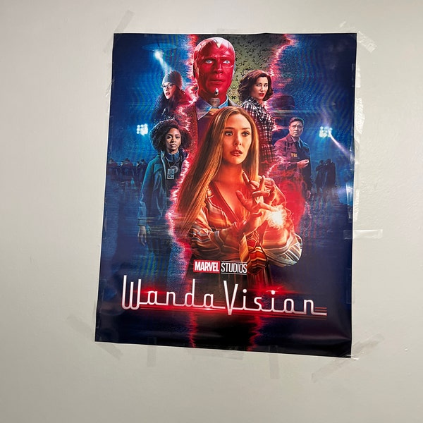 Wandavision Movie Poster High Quality Glossy Print Photo Wall Art ...