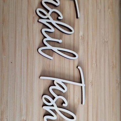 Personalised Place Names Wooden Place Names Unique Wedding Favours ...