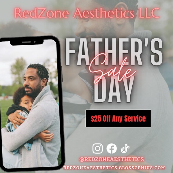 Father's Day Sale Flyer Template, Fathers Day Editable Social Media ...