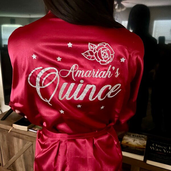 Personalized Bride and Bridesmaid Robes, Bride's Gift, Custom Robes ...