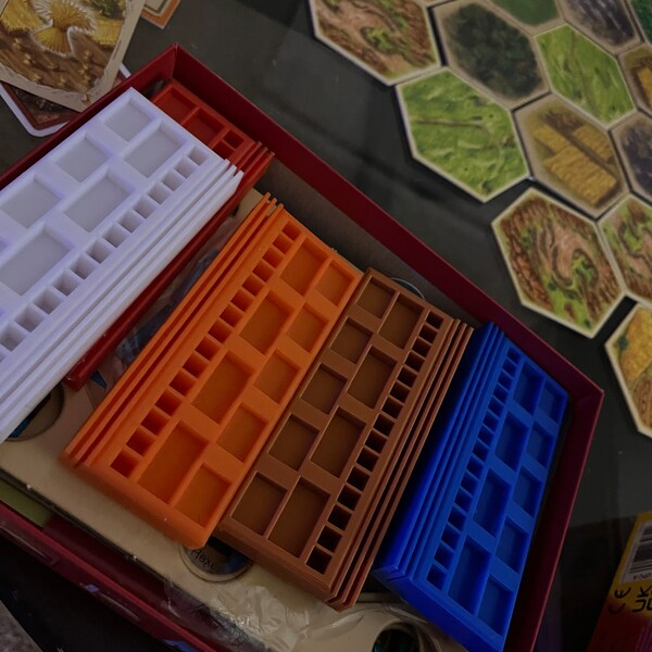 Settler's Companion - Catan Piece Organizer/card Holder - Board Game ...