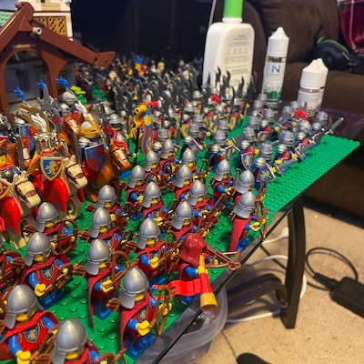 5 Custom Made Standard Capes for Your Lego Minifigures. Choose Your ...