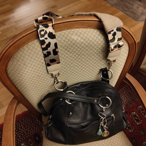 Suede Bag Light Blue With Patterned Straps, Suede Leather Fanny Pack ...