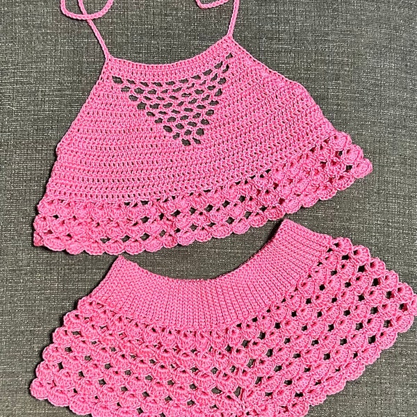 Crochet Baby Top PATTERN Beach Vacation Baby Clothing Summer Open Back ...