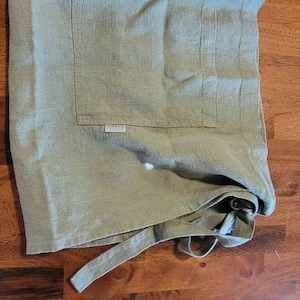 Linen Half Apron for Women in Various Colors Linen Apron Half Apron for ...