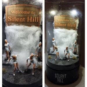 Glass Dome LED Cabin in the Wood Diorama Inspired Form Evil Dead Movie ...