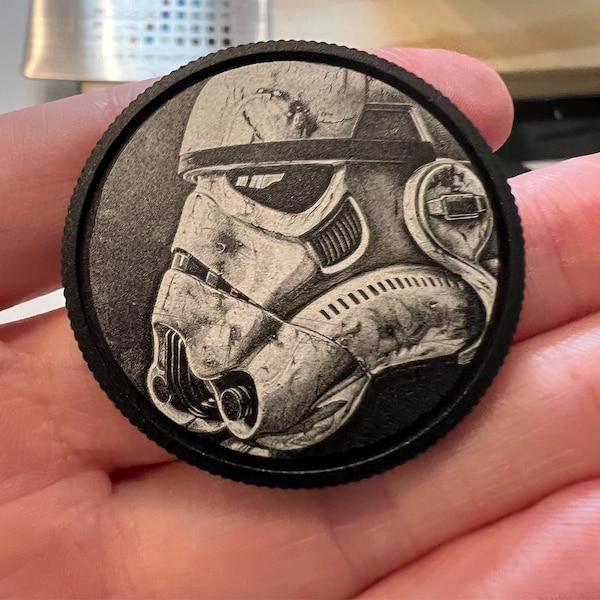 Coin Blank - Anodized Aluminum Coin Blank - Reed Edge Coin Blank ...