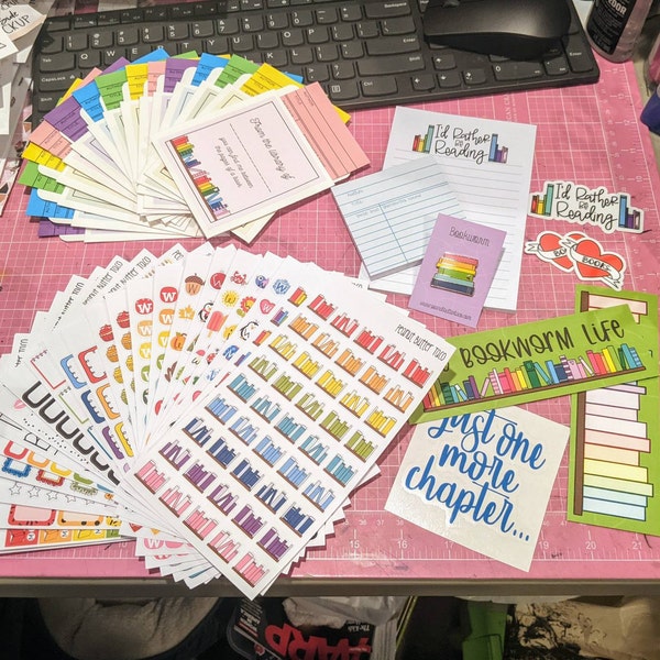 Rainbow Doodle Boxes - Half Box Planner Stickers - Half Boxes Stickers ...