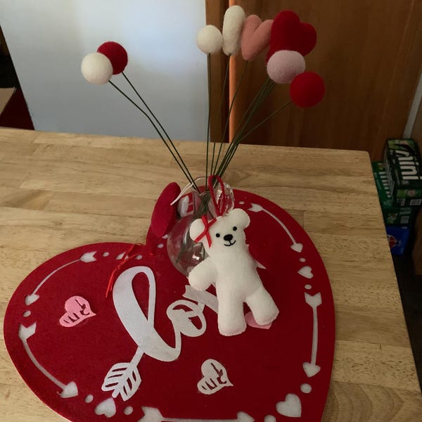 Felt Gingerbread Man Ornament, Peppermint Gingerbread Man, Christmas ...