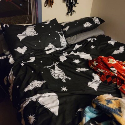 Gothic Baby Fitted Crib Sheets Bats Parade Gothic Baby - Etsy