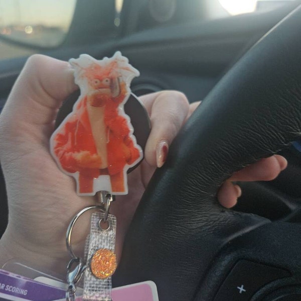 Pepe Meme Handmade Retractable Badge Reel: Nurse/teacher ID - Etsy