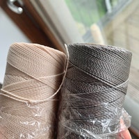 150 Meters of Waxed Thread Macrame Polyester Wax 1 Mm Thick - Etsy