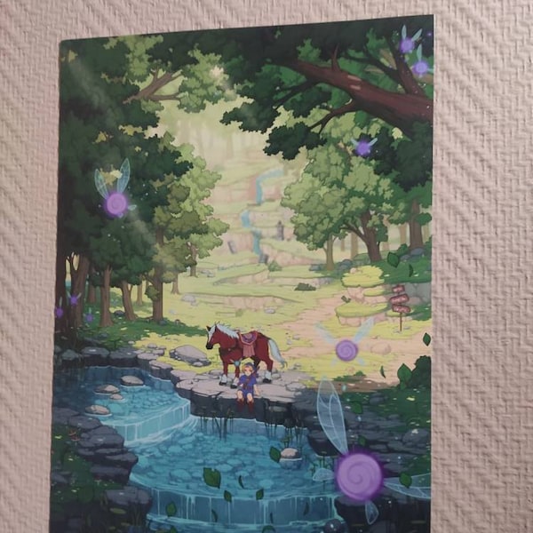 Legend of Zelda Art Print - Etsy