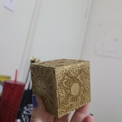 Hellraiser the Box Functional Puzzle Box Storage Box Horror Movie ...