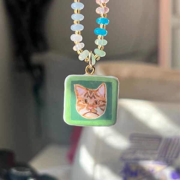 Clay Charm Granny Square charm Only for Necklace, Bracelet, or Keychain ...