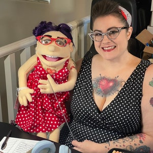 Jeffy's mom Nancy puppet | Etsy