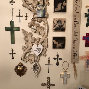 Sacred Heart Milagro Heart Antique Gold Heart Box Catholic | Etsy