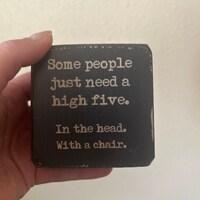 Mini Quote Block Motivational Quote Strength Quote Office - Etsy Canada