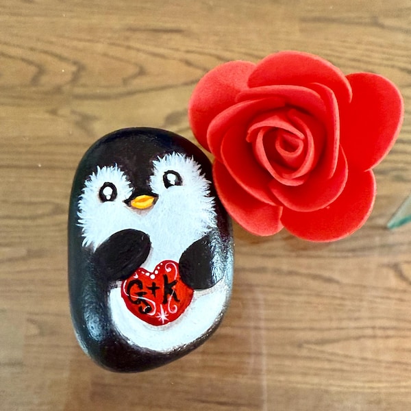 Pet Ghost Painted Rock Pocket Hug, Creepy Cute Ghost Hug & Personalised ...