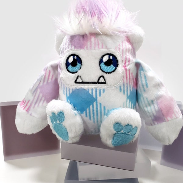 Cryptid Animal Sewing Plush .pdf Pattern Bundle Bigfoot Yeti Loch Ness ...