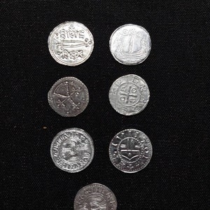 Viking Silver Klippe Square Coin Based on a Find in Sievola, Paimio ...
