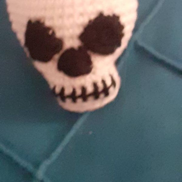Skull Crochet Pattern: Amigurumi Keychain (3 in 1) (PDF Pattern) - Etsy ...