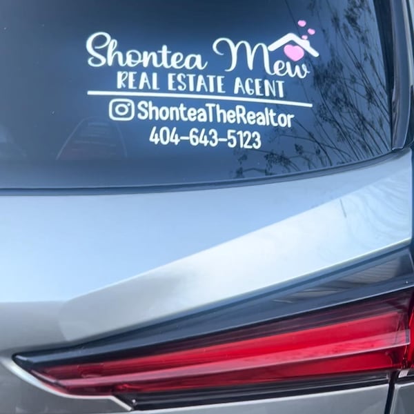 Custom QR Code | REALTOR Decal | Custom Vinyl Decal | Real Estate Agent ...