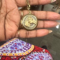 Vintage Style Locket Necklace/mandala/anniversary/bridesmaid Gift ...