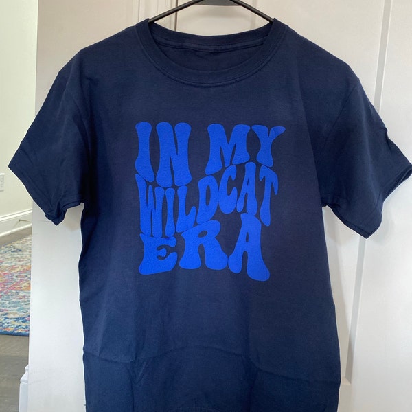 PNG in My Wildcat Era School Spirit Mascot Groovy Preppy Retro Wavy ...