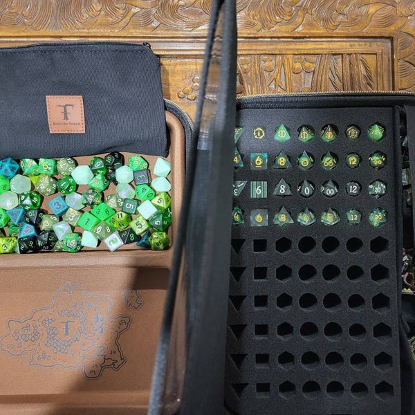 RPG Organizer Binder Case | D&D Storage for Dice and Miniatures | Gift ...