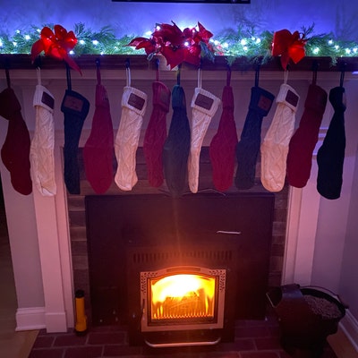 Wood Christmas Stocking Stand to Use Your Stocking Holders - Etsy
